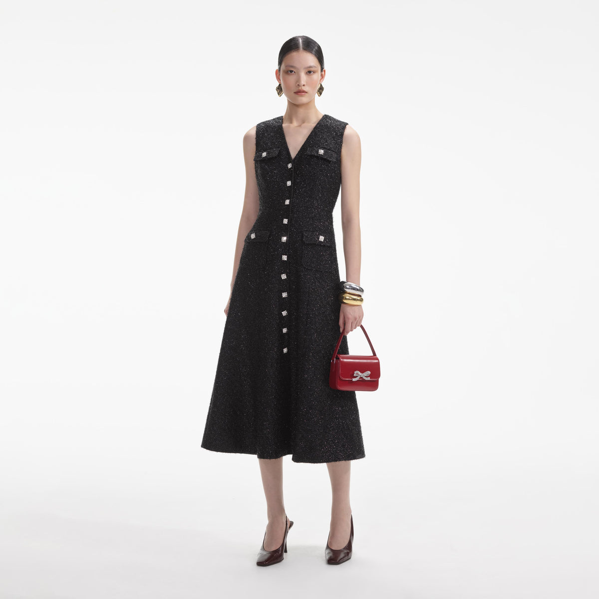 Boucle Dresses – self-portrait