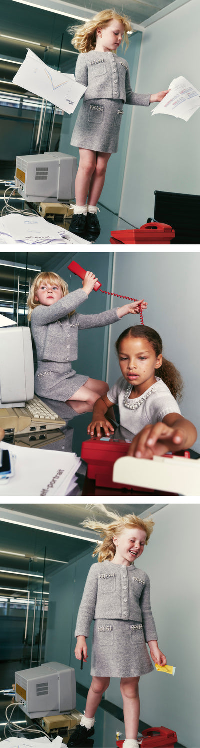 Kids Collection | Girls Designer Dresses – self-portrait