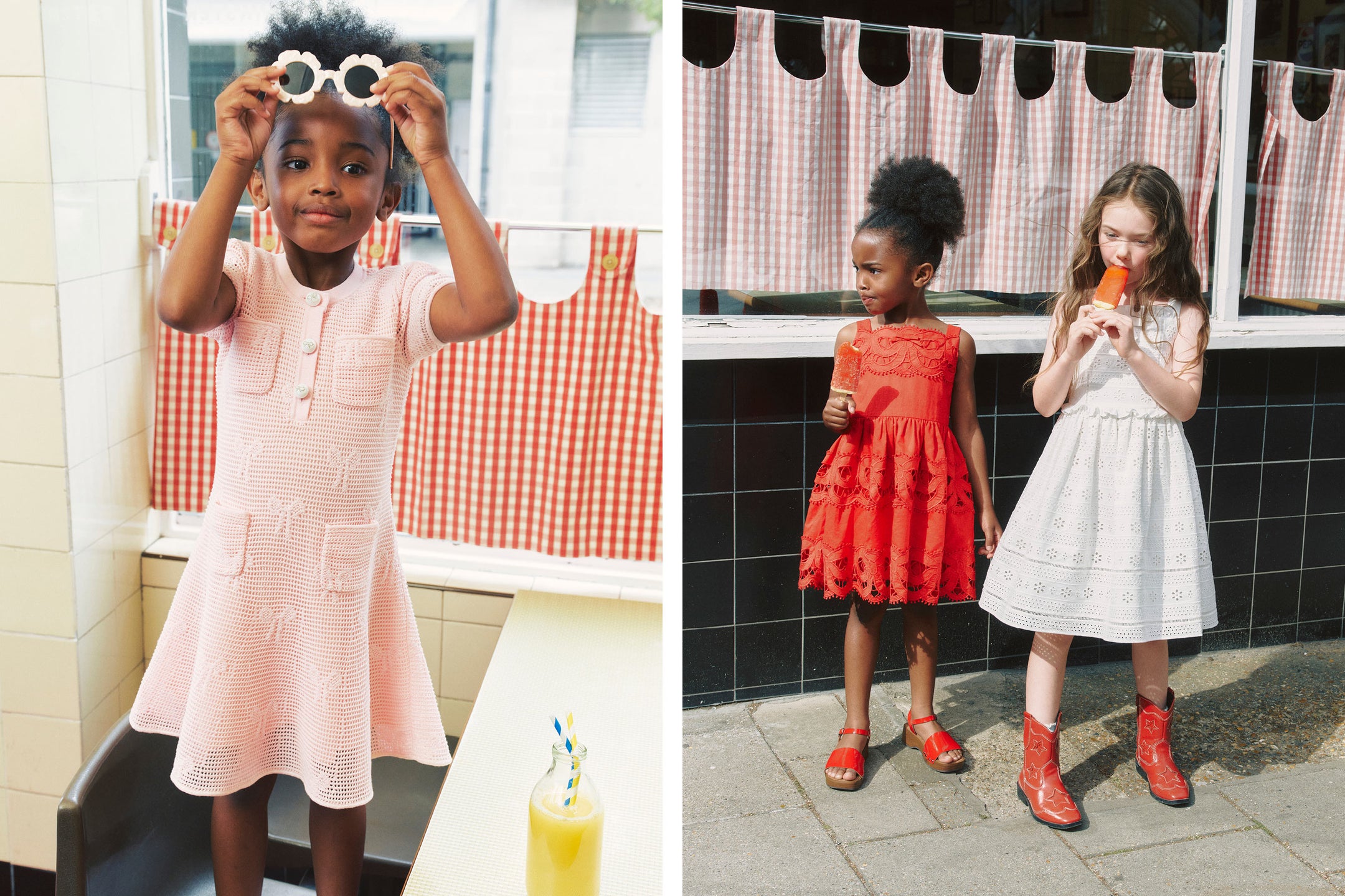 Kids Collection | Girls Designer Dresses – self-portrait