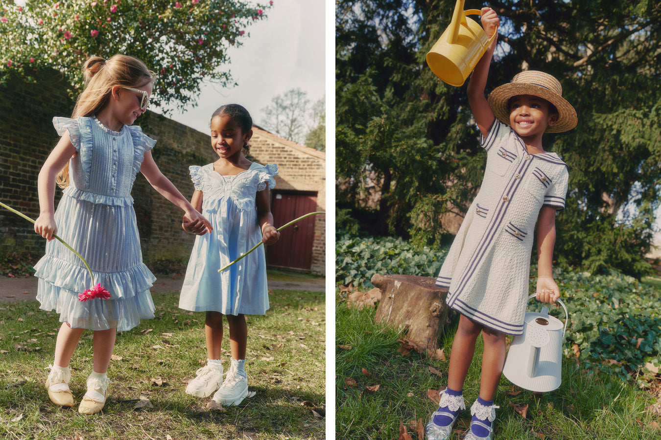 Kids Collection | Girls Designer Dresses – self-portrait