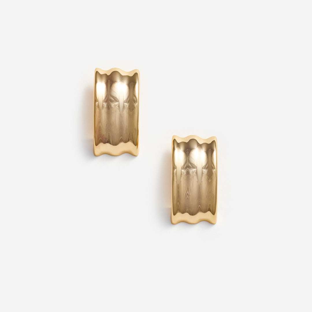 Gold Bar Hair Cuff – self-portrait