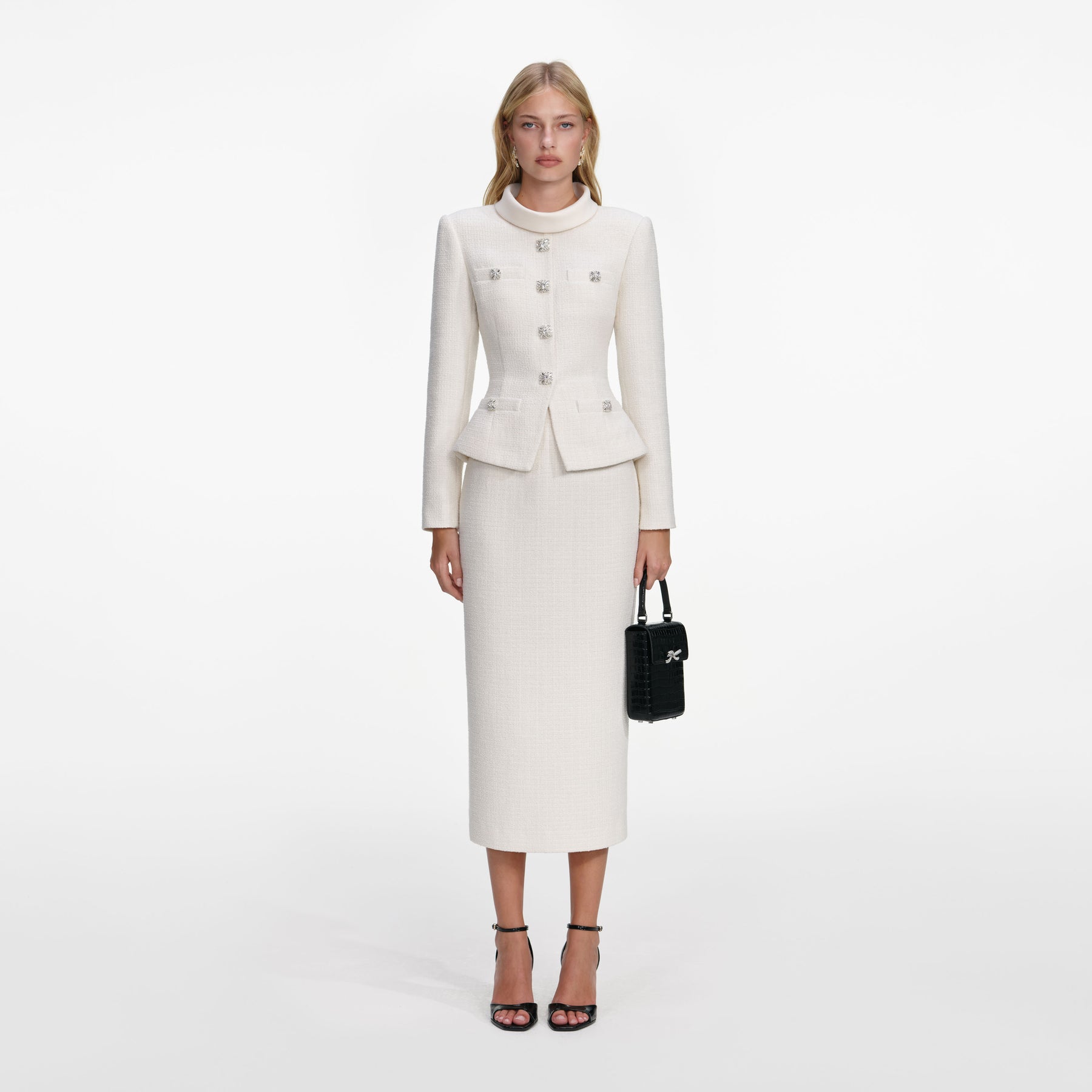 Boucle Dresses | Mini, Midi and Maxi Dresses – self-portrait