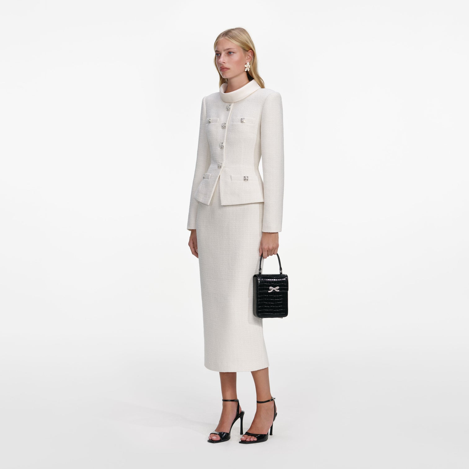 Boucle Dresses | Mini, Midi and Maxi Dresses – self-portrait