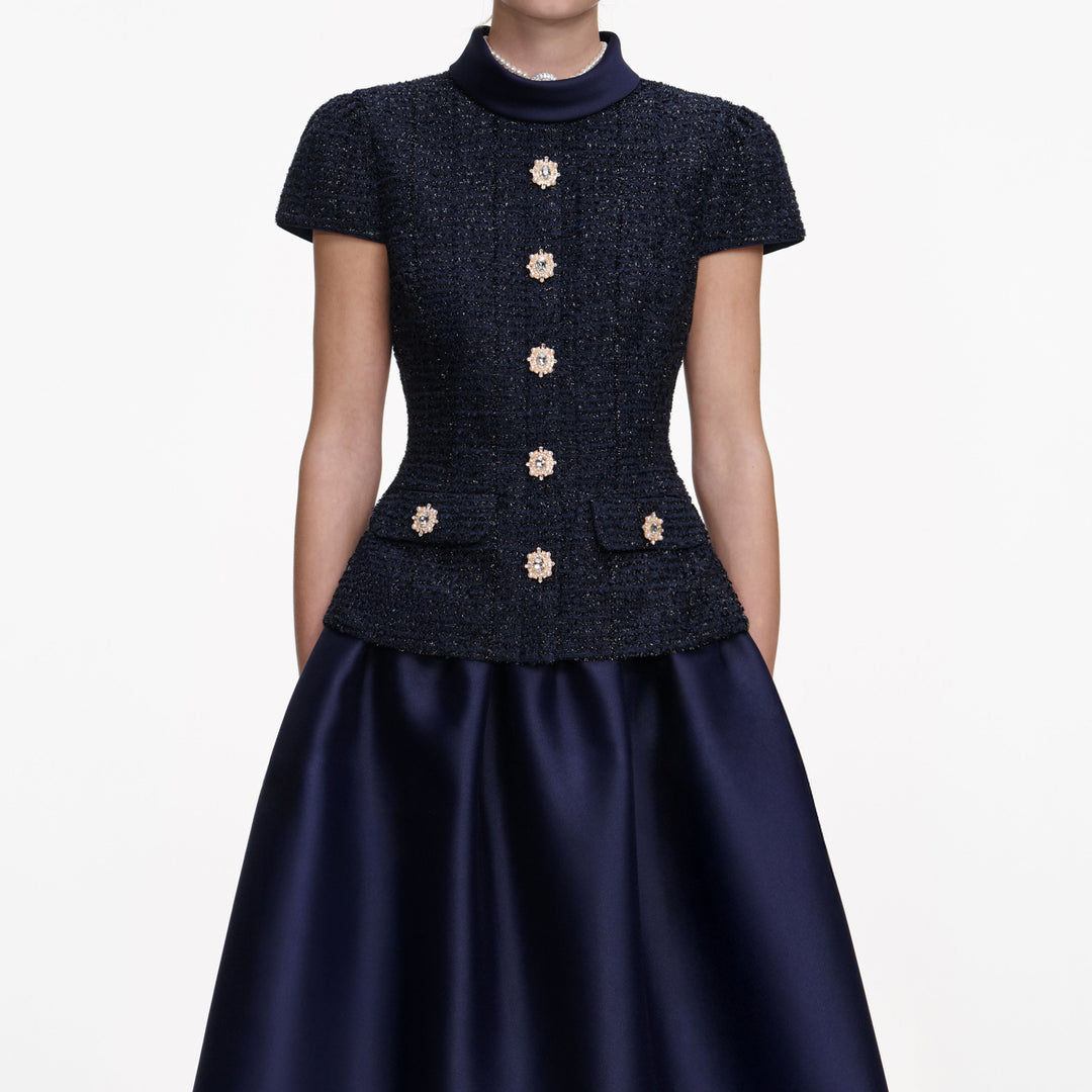 Boucle Dresses | Mini, Midi and Maxi Dresses – self-portrait