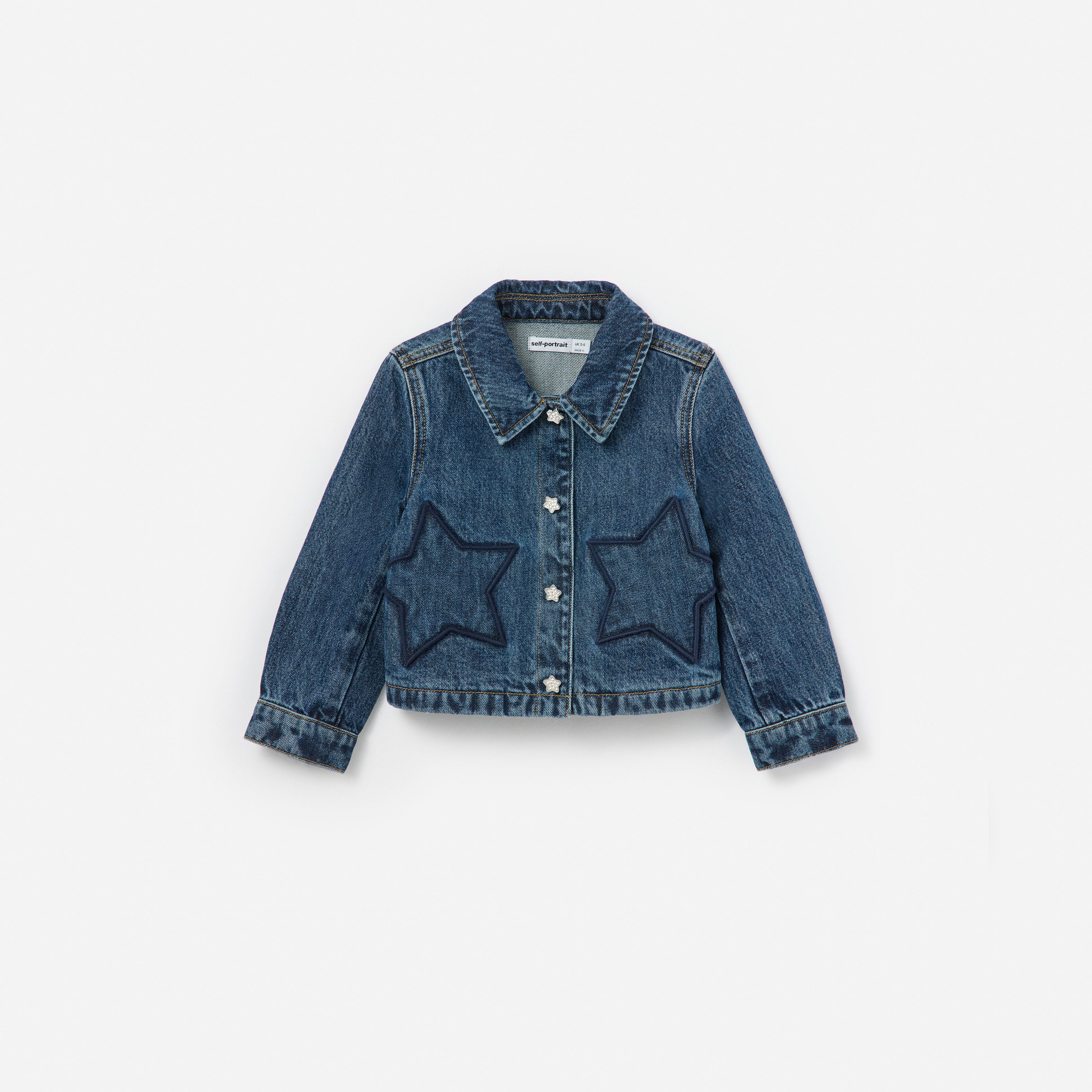 Star Denim Jacket – self-portrait