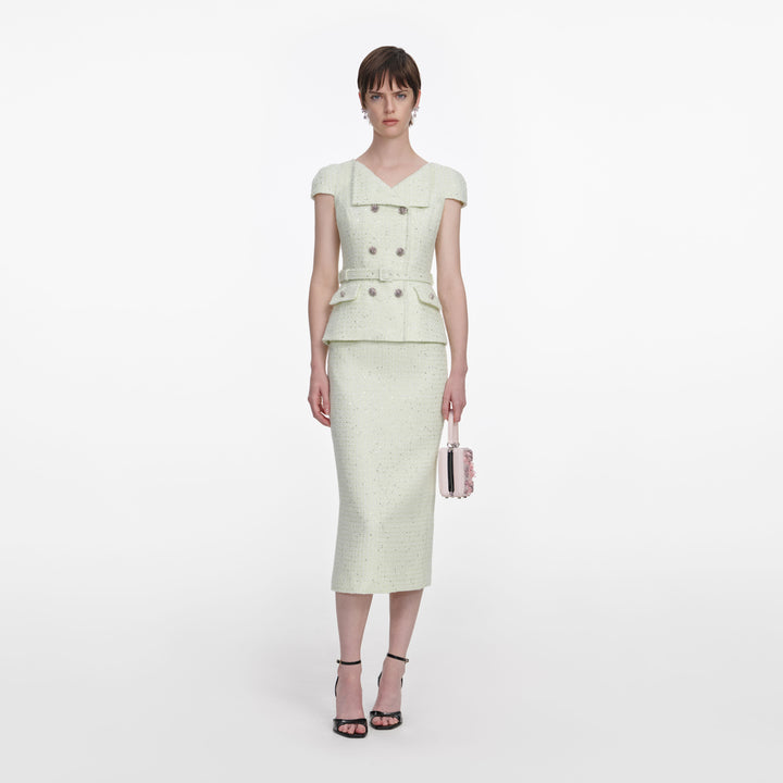 Boucle Dresses | Mini, Midi and Maxi Dresses – self-portrait