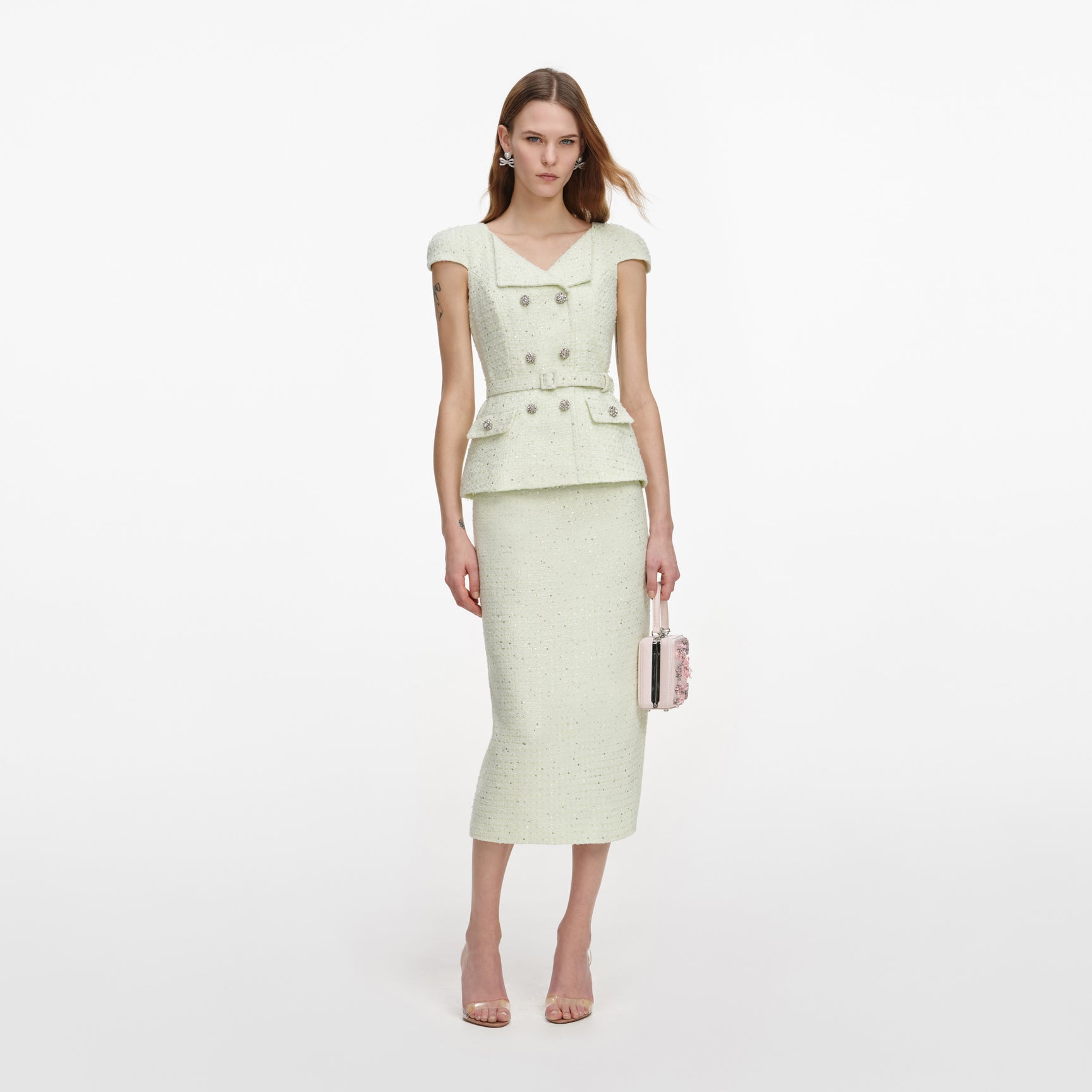 Boucle Dresses | Mini, Midi and Maxi Dresses – self-portrait