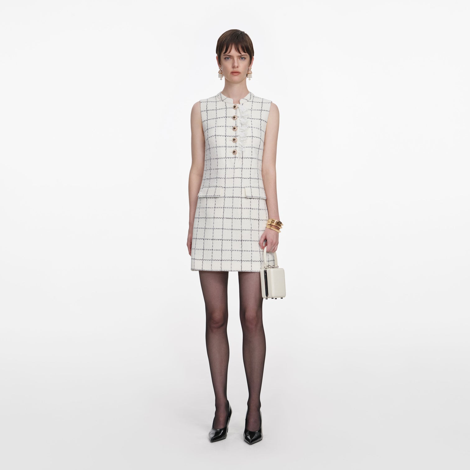 Boucle Dresses | Mini, Midi and Maxi Dresses – self-portrait