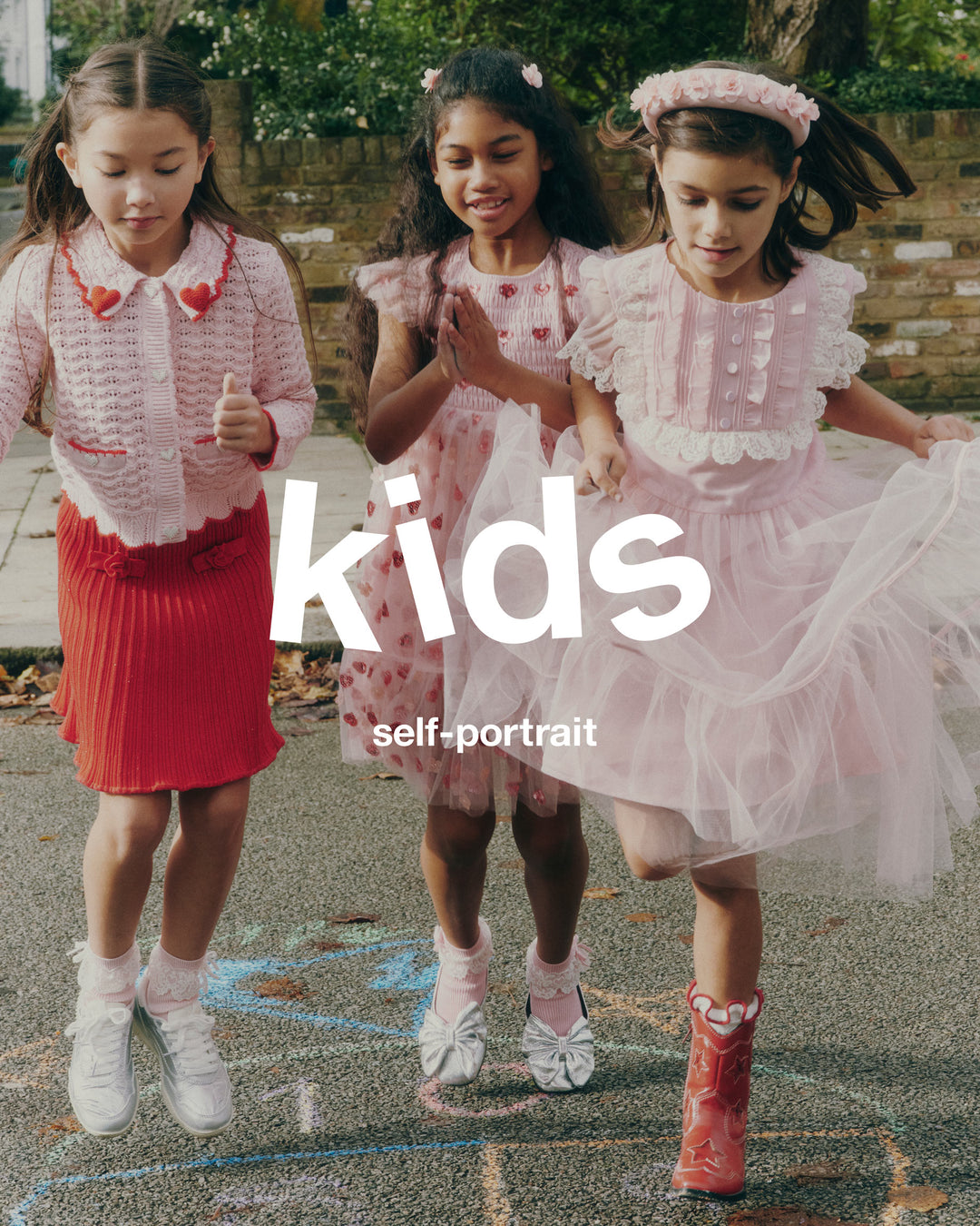 Kids Collection | Girls Designer Dresses – self-portrait